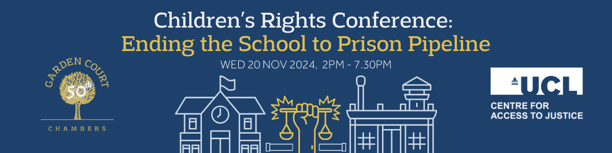 Children’s Rights Conference – Ending the School to Prison Pipeline ...